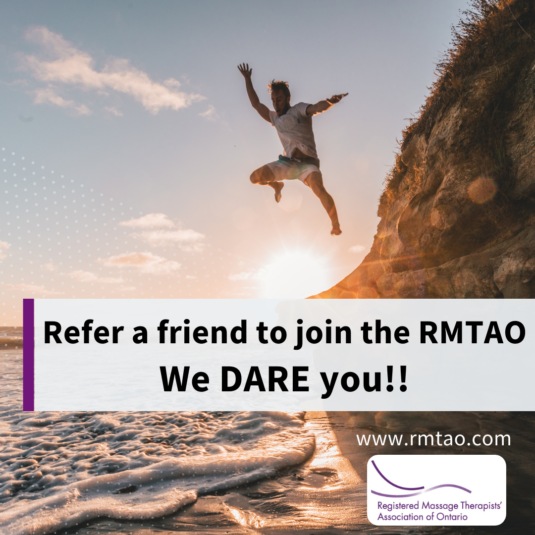 By encouraging someone who is not currently a member to join the RMTAO ...