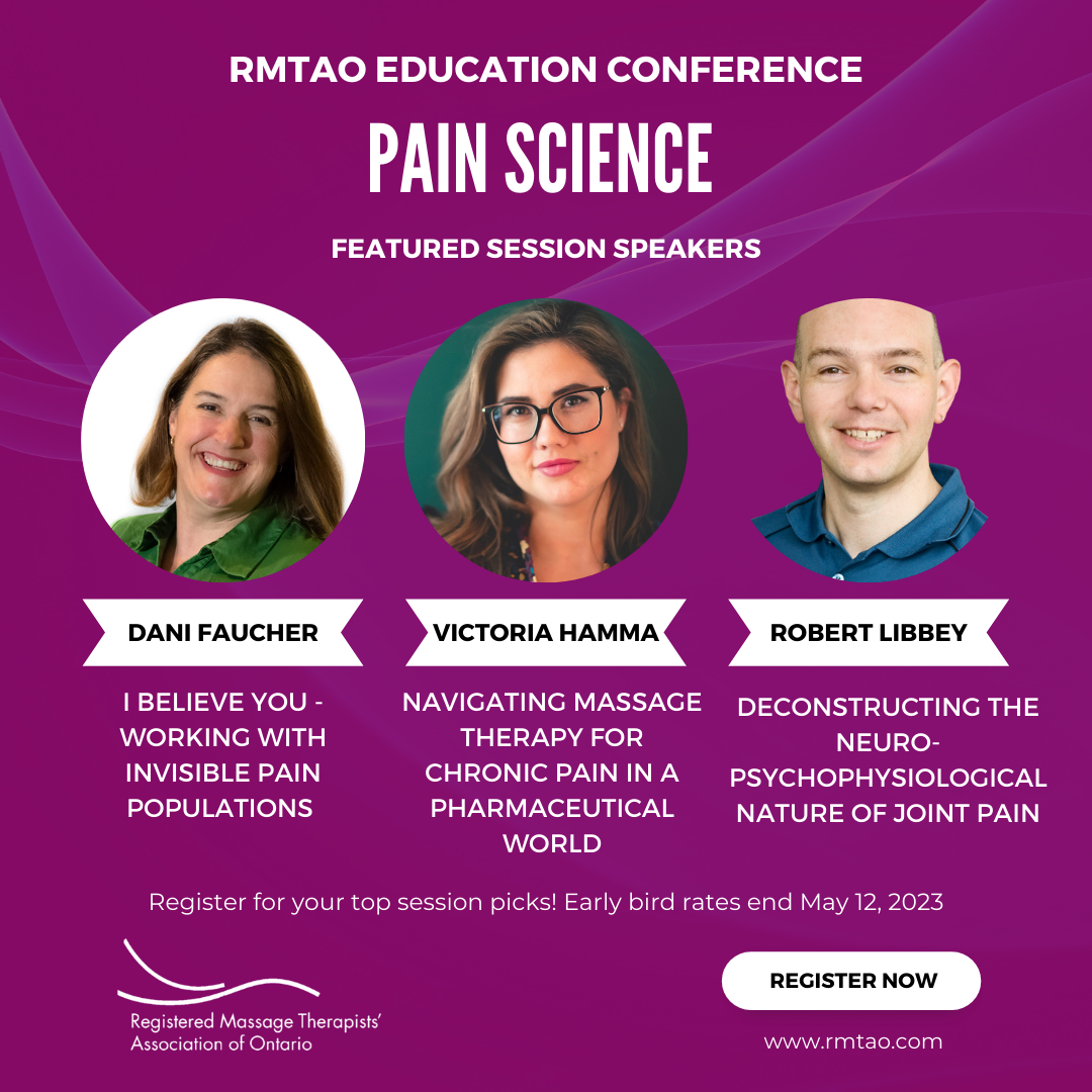 Pain Science Sessions at RMTAO Conference